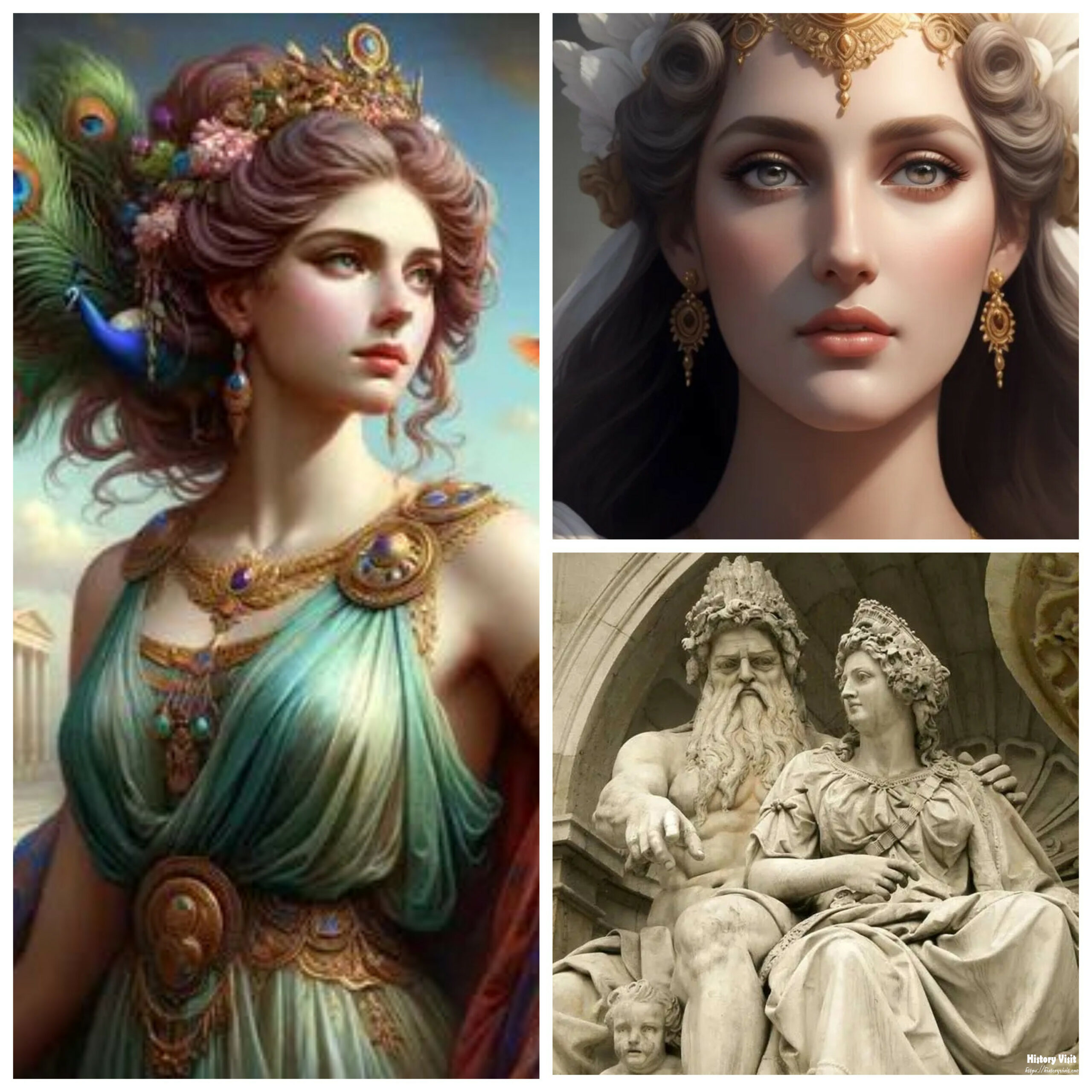 Hera: The Fierce Queen of the Gods and Goddess of Marriage - History Visit