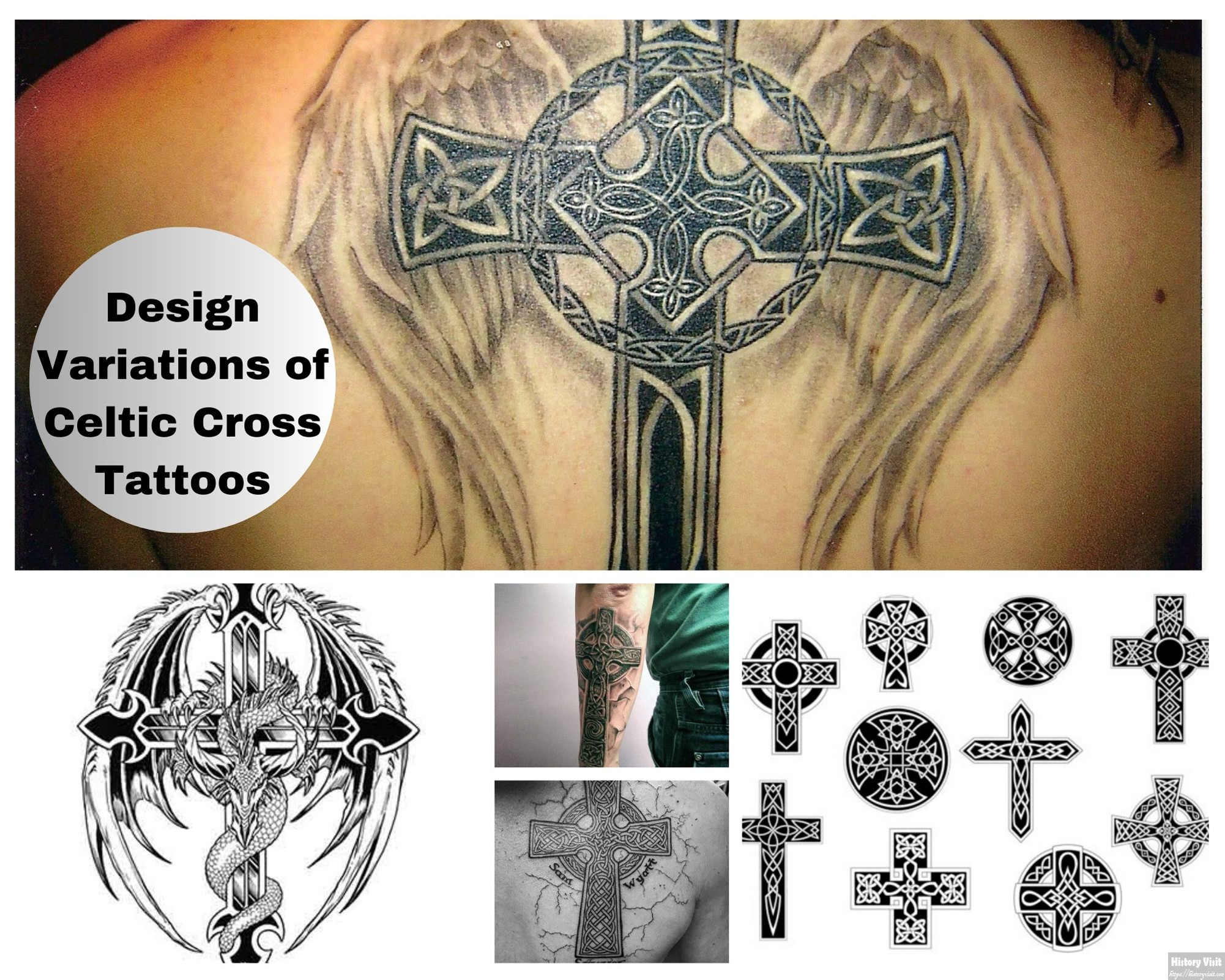 Celtic Cross Tattoo: Amazing Designs and Deep Meanings - History Visit