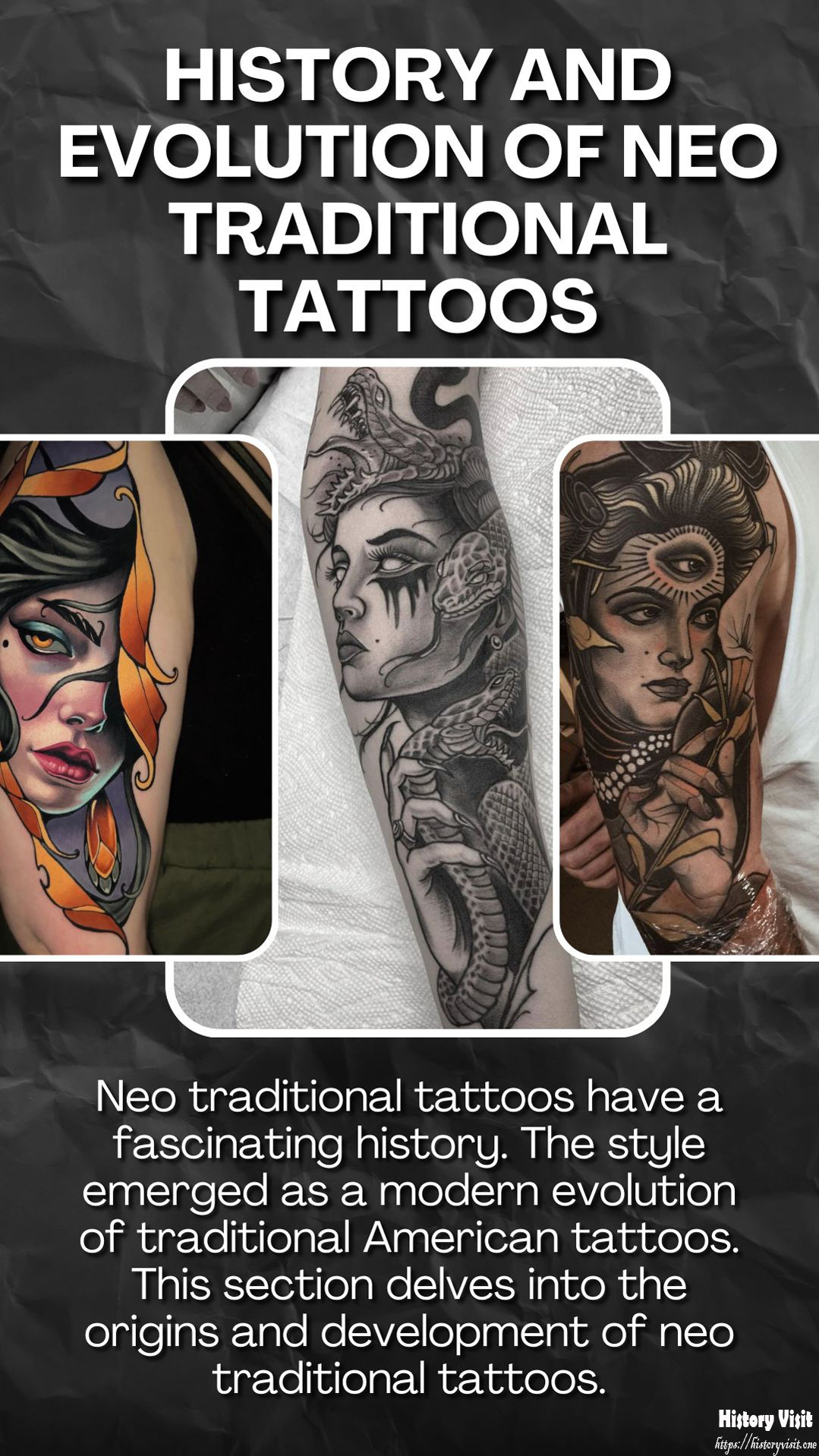 Neo Traditional Tattoos: A Modern Twist on Classic Art - History Visit