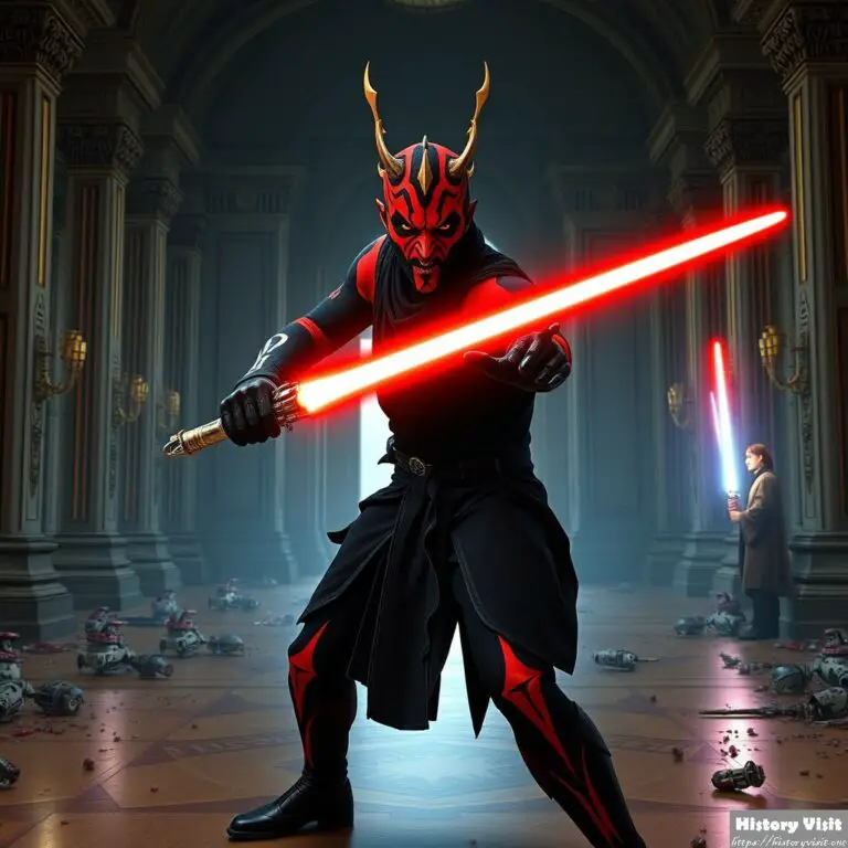 The Rise and Fall of Darth Maul: A Sith Assassin’s Journey - History Visit