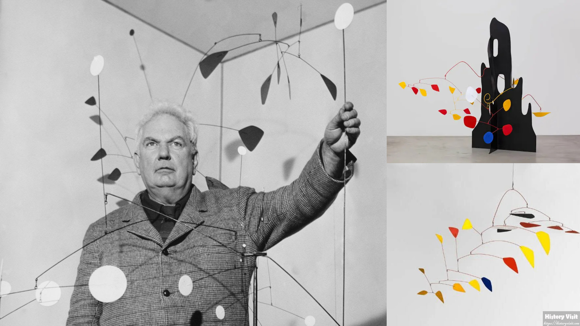 Alexander Calder: The Inventor of Moving Sculpture - History Visit