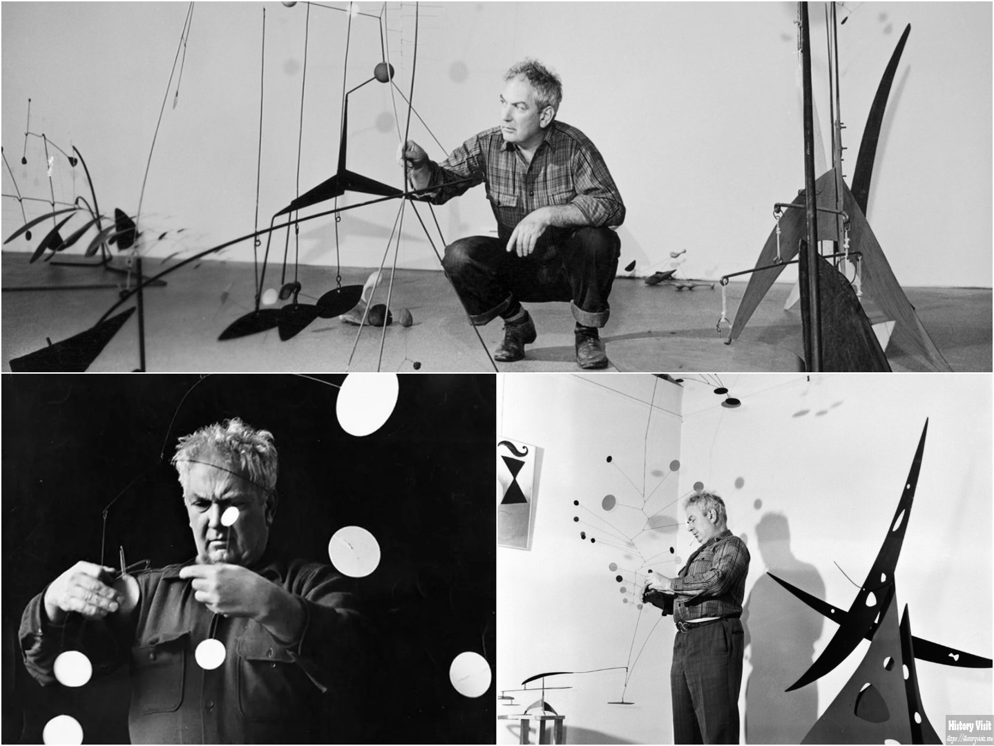 Alexander Calder: The Inventor of Moving Sculpture - History Visit